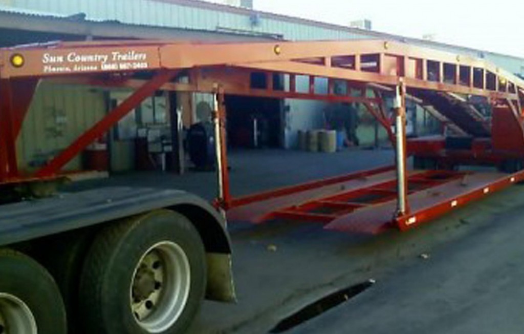 53 inch bellyload 5 car hauler - SunCountry Trailers